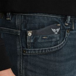 PME-Legend PME LEGEND Herren Straight-Jeans "Commander 3.0 PTR180", blau, Gr. 33, Denim/Jeans, Obermaterial: 94% Baumwolle, 5% Polyester, 1% Elasthan, Jeans