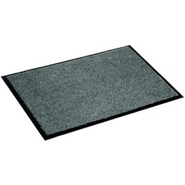 Astra Fu&szlig;matte &raquo;Proper Tex 618&laquo; rechteckig 9 mm H&ouml;he Schmutzfangmatte, auch als L&auml;ufer, waschbar, In -und Outdoor geeignet grau Kunstfaser B : 60cm 1 