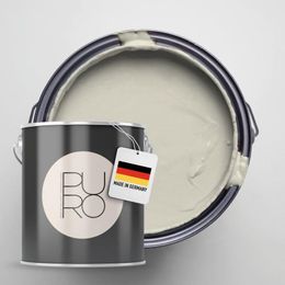 A.S. Cr&eacute;ation Wandfarbe &raquo;Premium Innenwandfarbe PURO Tuchmatt calm taupe&laquo; ideal f&uuml;r Wohnzimmer, Schlafzimmer, Flur und K&uuml;che, Farbwelt Taupe beige 2,5 l 2,5ml