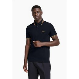BOSS Green Herren BOSS Green Poloshirt &raquo;Paul Slim Fit Stretch-Baumwoll-Pique&laquo; mit Polokragen blau 3XL