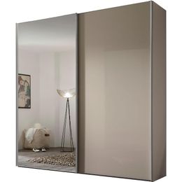 STAUD Schwebet&uuml;renschrank &raquo;Sonate Rom mit Spiegel, Made in Germany&laquo; Mit vier verschiedenen Ausstattungsvarianten beige Holzwerkstoff Sand Dekor, B/H/T