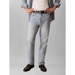 Calvin Klein Jeans Herren Straight-Jeans Regular fit mit Taschen blau 38, L&auml;nge 34