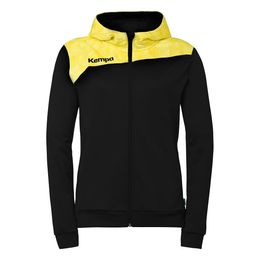 Kempa Damen Trainingsjacke "Trainingsjacke Athletics 29 Women", schwarz, Gr. M, Obermaterial: 100% Polyester Pol. recyc.., Jacken