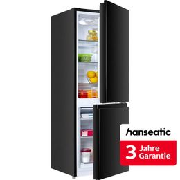 Hanseatic K&uuml;hl-/Gefrierkombination &raquo;HKGK14349CB&laquo; 143 cm hoch 49,5 cm breit inkl. 3 Jahre Herstellergarantie schwarz