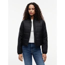 Tommy Jeans Damen Steppjacke &raquo;TJW REG PADDED JACKET&laquo; Steppware, Rei&szlig;verschlusstaschen, Stehkragen schwarz XS (34)