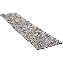 Theko Wollteppich &raquo;Felty 2.2&laquo; rechteckig 22 mm H&ouml;he Filzkugel-Teppich, reine Wolle, handgefertigt, auch als L&auml;ufer beige Wolle B : 70cm 1 Stk., 22mm, 