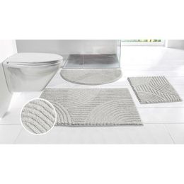 OTTO home Badematte &raquo;Ognon, Scandi, Boho, modernes Muster&laquo; H&ouml;he 15 mm rutschhemmend beschichtet fu&szlig;bodenheizungsgeeignet schnell trocknend 
