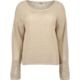 Blue Seven Damen Strickpullover "Pullover"0439, kiesel ao, Gr. XXL, 50% Polyacryl, 50% Baumwolle, Pullover