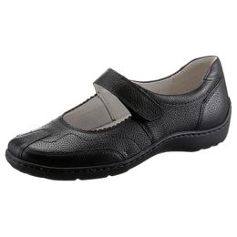 Waldl&auml;ufer Waldl&auml;ufer Damen Klettschuh &raquo;HENNI&laquo; Spangenschuh, Komfortschuh in komfortabler Schuhweite H (=sehr weit) schwarz 7,5 (41)