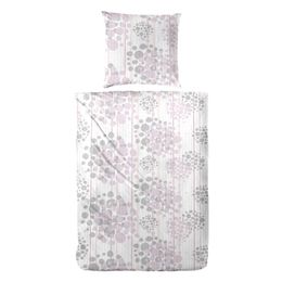 Primera Bettw&auml;sche &raquo;Soft-Seersucker-Bettw&auml;sche Florence&laquo; 2 rosa Soft-Seersucker, Obermaterial: 100% Baumwolle B/L: 135cm x 200cm, 1 Stk., 1 Stk., Soft-