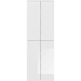Home Affaire Garderoben-Set &raquo;Trondheim, Breite 122 cm, best. aus 2 Schr&auml;nken, 8 T&uuml;ren, 18 F&auml;cher&laquo; Set, 2 Stk. tlg. wei&szlig; B/H/T: 122cmcm x 193cmcm x 