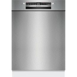 Bosch Unterbaugeschirrsp&uuml;ler Serie 4 &raquo;SMU4HTS14E&laquo; 13 tlg. Ma&szlig;gedecke Mit 3-fach Rack Matic & flexiblen K&ouml;rben silber 3-fach Rackmatik: Auch mit voll 