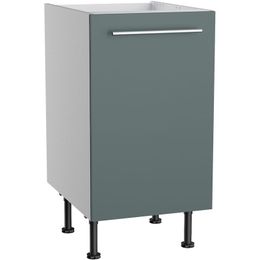 KOCHSTATION Sp&uuml;lenschrank &raquo;KS-Bern2&laquo; Breite 45 cm, 1 T&uuml;r gr&uuml;n Holzwerkstoff B/H/T: 45cm x 87cm x 58,4cm, T&uuml;ren: 1 Stk.