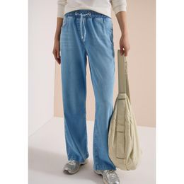 Cecil Damen Loose-fit-Jeans &raquo;Style Neele&laquo; mit elastischem Bund und Kordelzug S (38), L&auml;nge 30