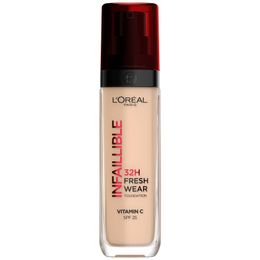 L'Or&eacute;al L'or&eacute;al Paris Damen L'OR&Eacute;AL PARIS Foundation &raquo;INFAILLIBLE 32H FRESH WEAR MAKE-UP FOUNDATION&laquo; wirkt bis zu 32 Stunden lang wie frisch aufgetragen 30ml