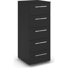 Rauch Schubkastenkommode &raquo;Highboard Sideboard Kommode MONTCLAR Frontauswahl Dekor/Hochglanz/Glas&laquo; in 2 Breiten: 40 oder 80 cm / H&ouml;he 100 cm, inkl. 