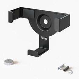 Hama TV-Wandhalterung &raquo;Wandhalterung f&uuml;r Apple TV HD (4. Gen.) Apple TV HD 4K (1./2./3. Gen.)&laquo; magnetisch, flach, Farbe Schwarz, mit Montagezubeh&ouml;r, 