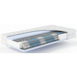 Hn8 Taschenfederkernmatratze &raquo;Dream TA 1000&laquo; 22 cm hoch 1-tlg., 1 Stk. tlg. wei&szlig; Bezug: 100% Polyester. Steppf&uuml;llung: 100% Polypropylen 4 (101 kg - 120 kg