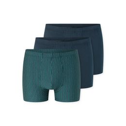 Schiesser Herren Boxer &raquo;95/5 Essentials&laquo; mit softem, tonalem Komfortbund gr&uuml;n 10