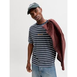 Jack & Jones Jack & Jones Herren T-Shirt &raquo;JORNORREBRO STRIPE TEE SS CN LN&laquo; Baumwolle, relaxed fit S