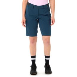 Vaude Damen Vaude Fahrradhose &raquo;Women's Loamer Shorts&laquo; robuste Verarbeitung, bequemer Sitz blau 42, N-Gr