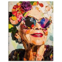 Artland Wandbild &raquo;Zeitalter des Glanzes&laquo; Bilder von Frauen 1 Stk. tlg. als Alubild, Leinwandbild, Poster, Wandaufkleber in verschied. Gr&ouml;&szlig;en Leinwand B/H/T: 