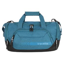 Travelite Herren Travelite Reisetasche &raquo;KICK OFF, verschiedene Gr&ouml;&szlig;en und Farben&laquo; Reisegep&auml;ck Sporttasche Freizeittasche mit Aufsteckfunktion blau B/H