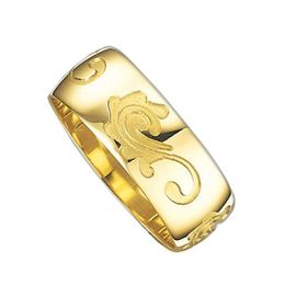 Firetti Unisex Trauring &raquo;Schmuck Geschenk Gold 375 Hochzeit Ehering Trauring "LIEBE"&laquo; Made in Germany gold 20, Gelbgold 375, 7mm