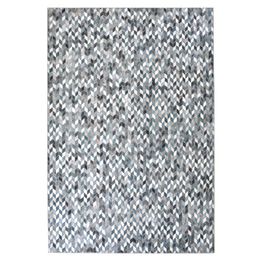 Gino Falcone Teppich &raquo;SERENA 78&laquo; rechteckig 7 mm H&ouml;he gedruckte Felloptik, ideal im Wohnzimmer & Schlafzimmer blau Polyester B : 120cm 1 Stk., 7mm, L: 170cm