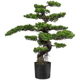 Creativ green Kunstbonsai &raquo;Bonsai&laquo; gr&uuml;n Kunststoff B/H/L: 90cm, 1 Stk.