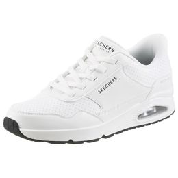 Skechers Herren Slip-On Sneaker &raquo;UNO-BANKSIA LUXE&laquo; Keilsneaker, Sneaker mit Luftkissen wei&szlig; 48,5