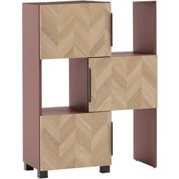 Schildmeyer Schieberegal &raquo;Piazza, Schieberegal, Made in Germany, B: 47-78 cm&laquo; 1 Stk. tlg. Solide Verarbeitung - Dieses Produkt ist in Deutschland gefertigt braun 