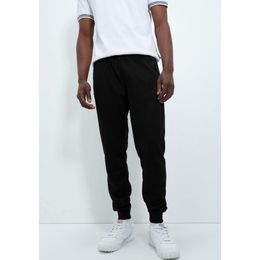 Ellesse Herren Sporthose &raquo;BERTONI TRACK PANT&laquo; mit Rei&szlig;verschlusstaschen, aus Baumwolle und Polyester schwarz M, N-Gr