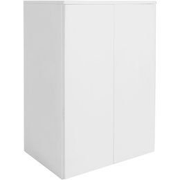OTTO home Aktenschrank &raquo;Jarvie&laquo; Mehrzweckschrank, Push-to-open, 2 F&auml;cher, 60x80 cm wei&szlig; Holzwerkstoff wei&szlig;, B/H/T: 60cm x 80cm x 35cm, T&uuml;ren: 2 Stk.