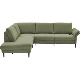 Home Affaire Ecksofa &raquo;Sarsina: mit Tonnentaschen-Federkern, perfekt zum Entspannen L-Form&laquo; inklusive 2 motorischen Relaxfunktionen mit Herz-Waage-