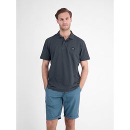 Lerros Herren Lerros Poloshirt Regular Fit, mit 3-Knopf-Form, mit Seitenschlitzen S
