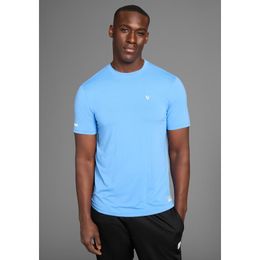 Bruno Banani Herren Funktionsshirt T-Shirt aus schnelltrockenem Material blau M (48/50)