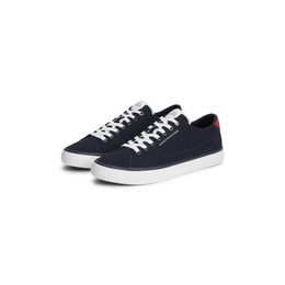 Tommy Hilfiger Herren Sneaker &raquo;TH HI VULC CORE LOW SUMMER MESH&laquo; Freizeitschuh, Halbschuh, Schn&uuml;rschuh mit Kontrastbes&auml;tzen 42