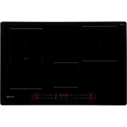 Bauknecht Flex-Induktions-Kochfeld &raquo;BS 2677C AL&laquo; 77 cm Induktionskochfeld mit Flexibler Kochzone, Booster Funktion schwarz Einheitsgr&ouml;&szlig;e Flex-