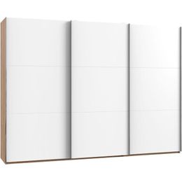 wimex Schwebet&uuml;renschrank &raquo;Level by fresh to go&laquo; wei&szlig; B/H/T: 300cm x 216cm x 65cm, T&uuml;ren: 3 Stk.