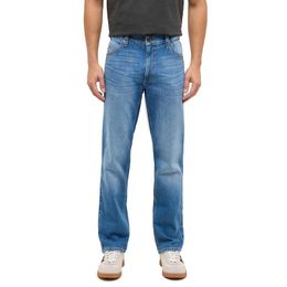 Mustang Herren Mustang 5-Pocket-Jeans &raquo;Tramper Straight&laquo; mit mittelhohem Bund blau 33, L&auml;nge 32