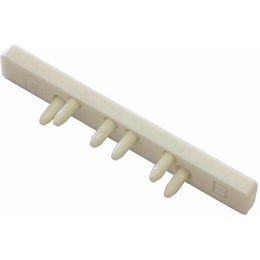 Gardinia Gardinenstangen-Endst&uuml;ck &raquo;Endst&uuml;ck 2-l&auml;ufig&laquo; Serie Aluminium-Vorhangschiene 2-l&auml;ufig wei&szlig; 2 Stk.