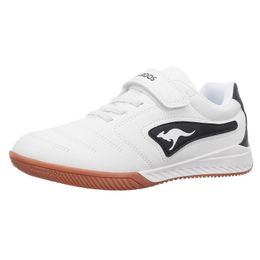 Kangaroos M&auml;dchen Kangaroos Indoorschuh &raquo;K5-DRIB EV&laquo; Hallenschuh, Sportschuhe, nicht abf&auml;rbende Sohle schwarz-wei&szlig; 29