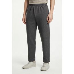 Fruit of the Loom Herren Fruit of the Loom Sweathose Open Leg Jogginghose grau L (52/54), N-Gr