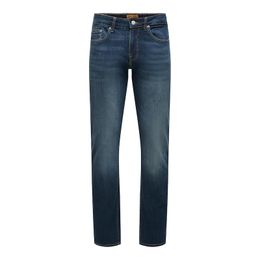 Only & Sons Only & Sons Herren ONLY & SONS Straight-Jeans &raquo;ONSWEFT REGULAR WB 0021 TAI DNM NOOS&laquo; Baumwollmischung, straight fit 29, L&auml;nge 30