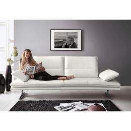 W.Schillig 2,5-Sitzer &raquo;broadway Designsofa mit hohem Sitzkomfort&laquo; Sitztiefenverstellung, Kopfteil- & Seitenteilverstellung, Breite 236cm gr&uuml;n Longlife