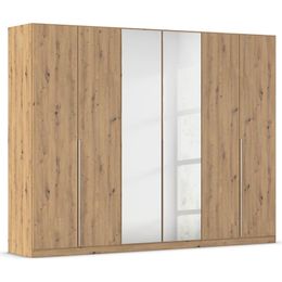 OTTO home Dreht&uuml;renschrank &raquo;Kleiderschrank Schrank Garderobe AGORDO mit Dekor- oder Hochglanzfront&laquo; in zwei Griff-Farben, Breiten 91-405 cm, 