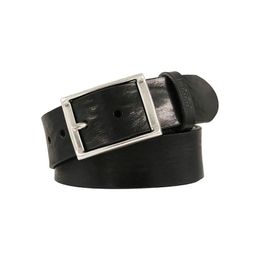 JOOP! Joop Jeans Herren Lederg&uuml;rtel schwarz 95