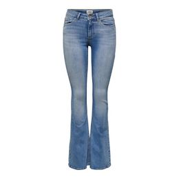 Only Damen Only Bootcut-Jeans &raquo;ONLBLUSH &ndash; Bootcut-Jeans mit niedriger Leibh&ouml;he und Stretch&laquo; Baumwollmischung, bootcut fit M (38), L&auml;nge 30