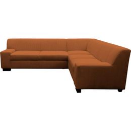 OTTO home Ecksofa &raquo;Faxxe 249 x 214 cm, auch mit Schlaffunktion&laquo; aus haustierfreundlichem Pet Friendly Cord, L-Form braun 90% Polyester, 10% Nylon B/H/
